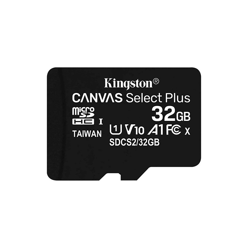 Kingston Carte mémoire Canvas Select Plus microSD Classification A1 - 32 GB