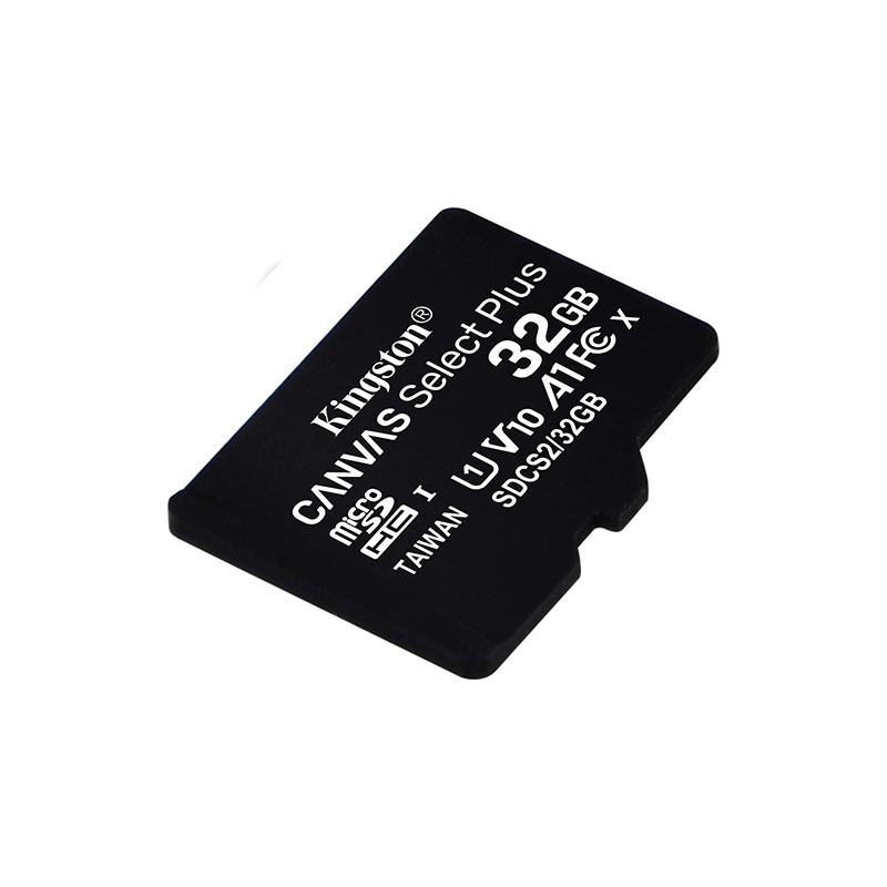 Kingston Carte mémoire Canvas Select Plus microSD Classification A1 - 32 GB